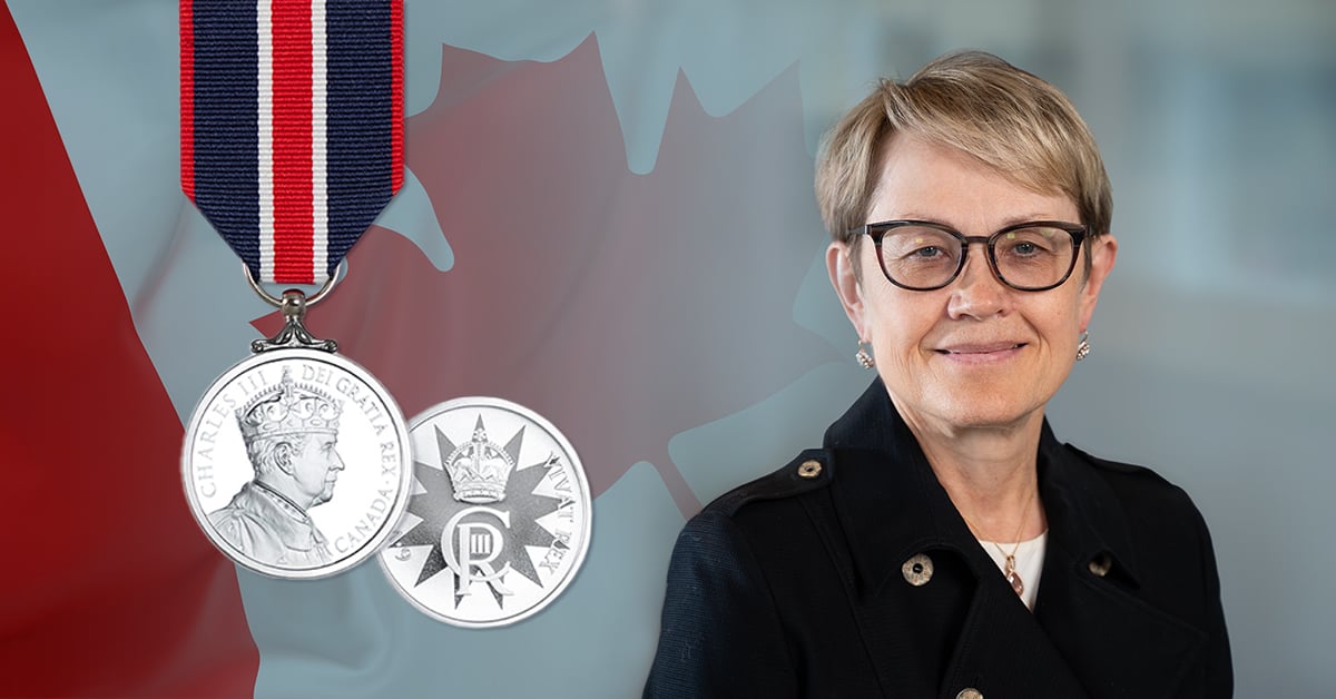 Nureva CEO Nancy Knowlton awarded King Charles III Coronation Medal